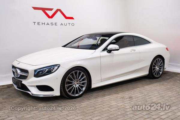 White Mercedes-Benz S-Class 2014 in Tartu, with an engine capacity of 4.70 L and mileage of 120 thousand km for 49000 €, photo 1 on AUTOMOTO.COM.LV