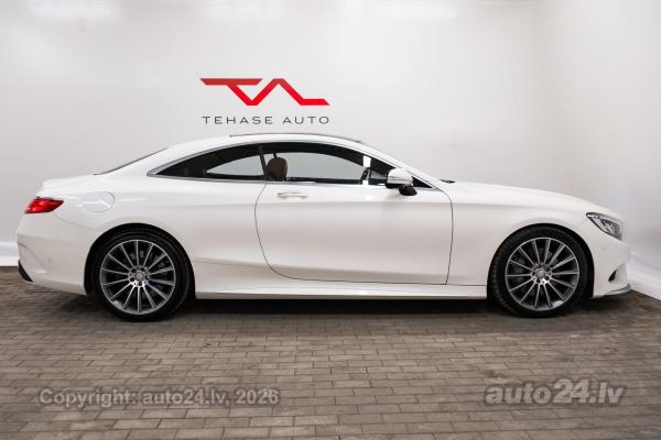 White Mercedes-Benz S-Class 2014 in Tartu, with an engine capacity of 4.70 L and mileage of 120 thousand km for 49000 €, photo 4 on AUTOMOTO.COM.LV