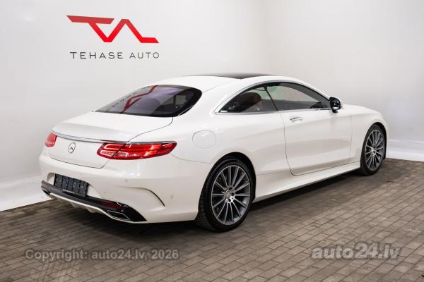 White Mercedes-Benz S-Class 2014 in Tartu, with an engine capacity of 4.70 L and mileage of 120 thousand km for 49000 €, photo 5 on AUTOMOTO.COM.LV