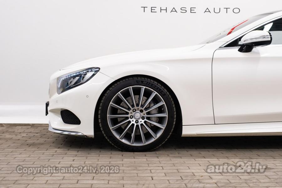 White Mercedes-Benz S-Class 2014 in Tartu, with an engine capacity of 4.70 L and mileage of 120 thousand km for 49000 €, photo 3 on AUTOMOTO.COM.LV