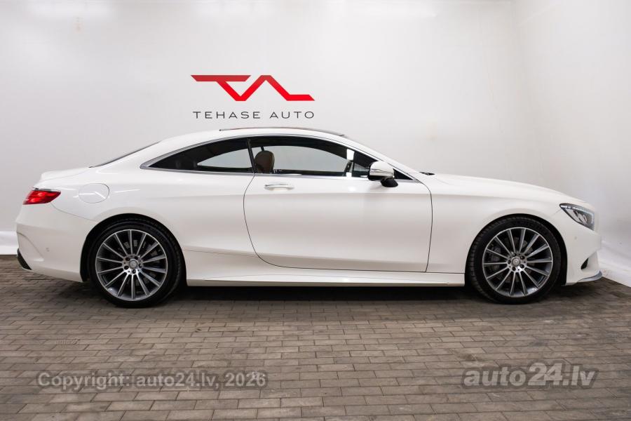 White Mercedes-Benz S-Class 2014 in Tartu, with an engine capacity of 4.70 L and mileage of 120 thousand km for 49000 €, photo 5 on AUTOMOTO.COM.LV