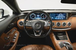 White Mercedes-Benz S-Class 2014 in Tartu, with an engine capacity of 4.70 L and mileage of 120 thousand km for 49000 €, photo 15 on AUTOMOTO.COM.LV