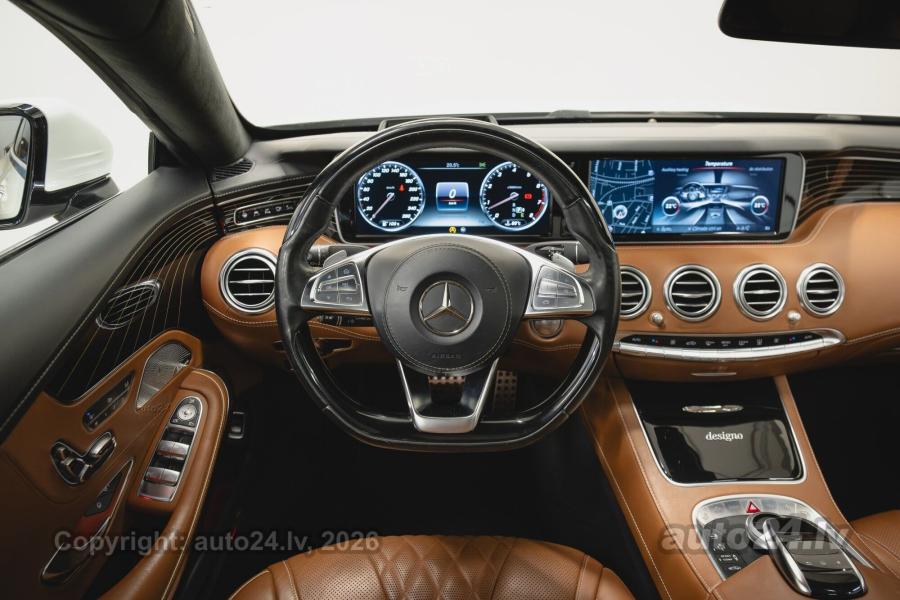 White Mercedes-Benz S-Class 2014 in Tartu, with an engine capacity of 4.70 L and mileage of 120 thousand km for 49000 €, photo 15 on AUTOMOTO.COM.LV