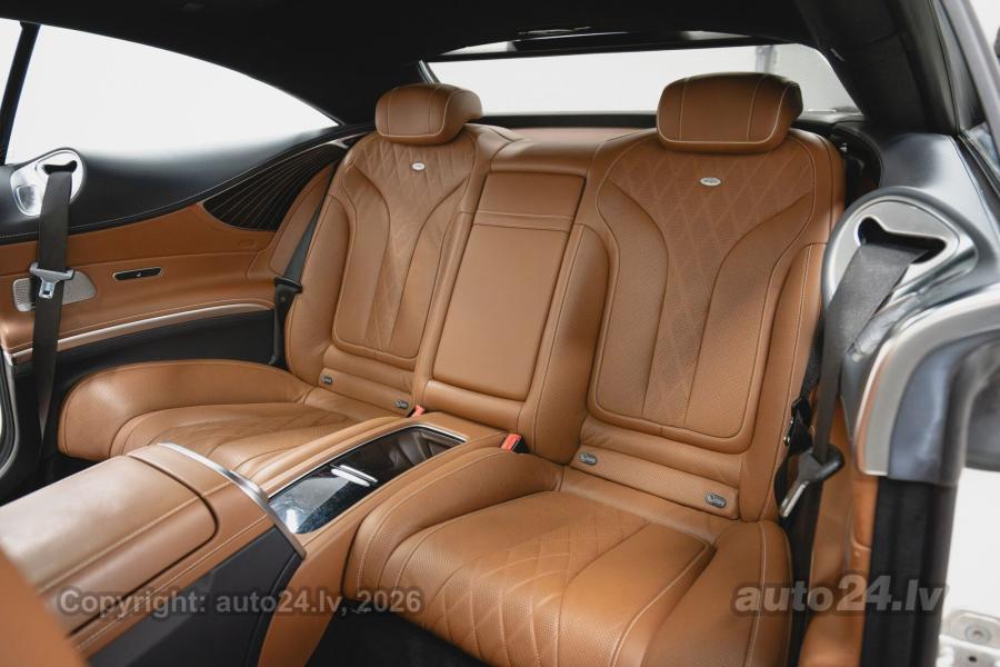 White Mercedes-Benz S-Class 2014 in Tartu, with an engine capacity of 4.70 L and mileage of 120 thousand km for 49000 €, photo 17 on AUTOMOTO.COM.LV