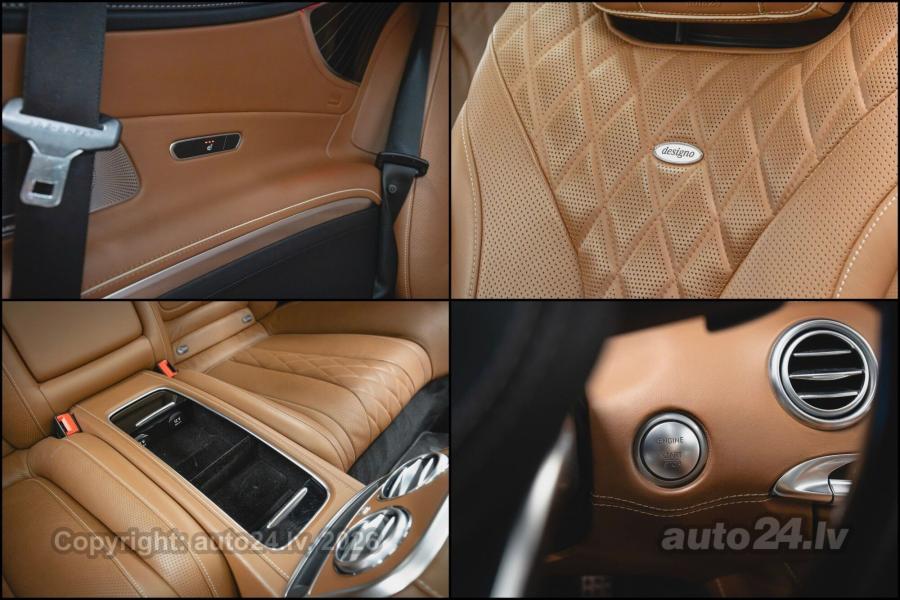 White Mercedes-Benz S-Class 2014 in Tartu, with an engine capacity of 4.70 L and mileage of 120 thousand km for 49000 €, photo 30 on AUTOMOTO.COM.LV