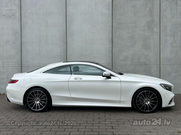 White Mercedes-Benz S-Class 2019 in Tallinn, with an engine capacity of 4.00 L and mileage of 76 thousand km for 74900 €, photo 3 on AUTOMOTO.COM.LV