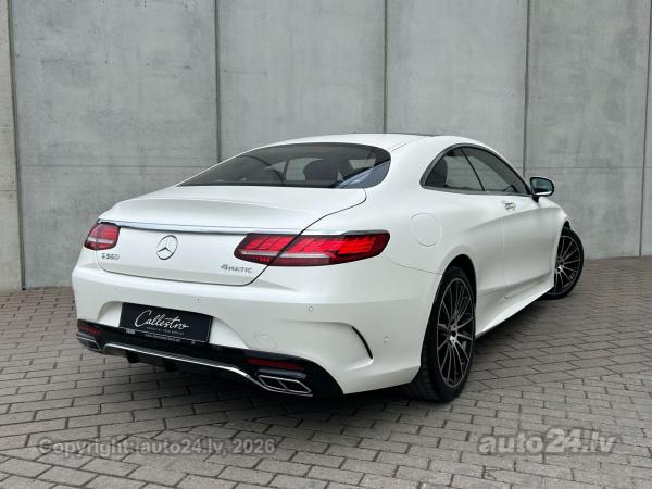 White Mercedes-Benz S-Class 2019 in Tallinn, with an engine capacity of 4.00 L and mileage of 76 thousand km for 74900 €, photo 4 on AUTOMOTO.COM.LV