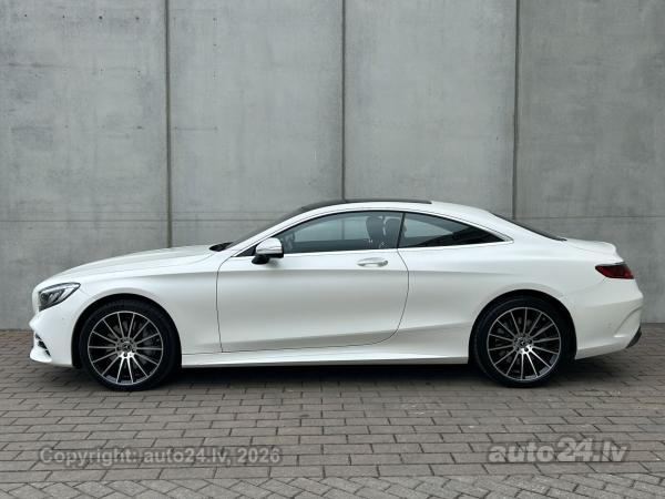 White Mercedes-Benz S-Class 2019 in Tallinn, with an engine capacity of 4.00 L and mileage of 76 thousand km for 74900 €, photo 6 on AUTOMOTO.COM.LV