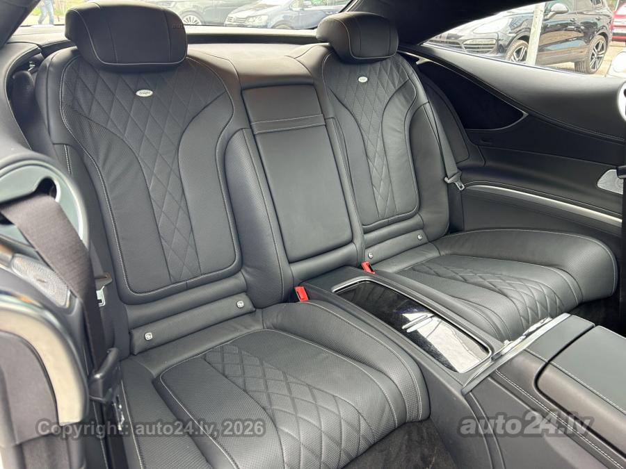 White Mercedes-Benz S-Class 2019 in Tallinn, with an engine capacity of 4.00 L and mileage of 76 thousand km for 74900 €, photo 11 on AUTOMOTO.COM.LV