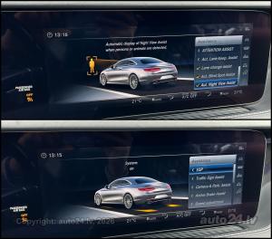 White Mercedes-Benz S-Class 2019 in Tallinn, with an engine capacity of 4.00 L and mileage of 76 thousand km for 74900 €, photo 24 on AUTOMOTO.COM.LV