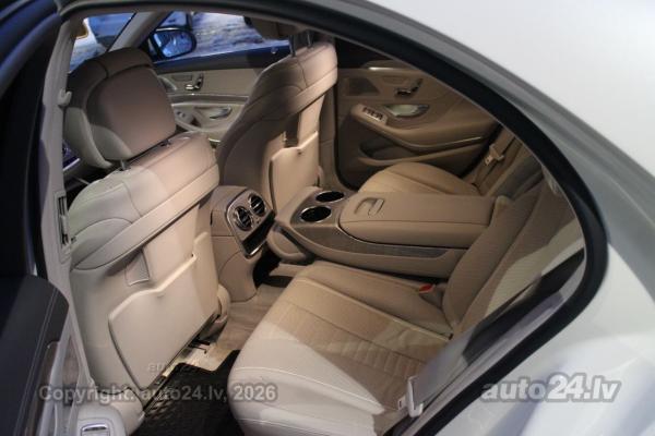 White Mercedes-Benz S-Class 2013 in Tallinn, with an engine capacity of 3.50 L and mileage of 224 thousand km for 20900 €, photo 5 on AUTOMOTO.COM.LV