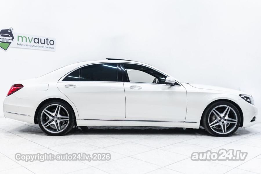 Balts Mercedes-Benz S-Class 2014 Tallina, ar dzinēja tilpumu 4.70 L un nobraukumu 191 tūkst. km par 24990 €, foto 9 vietnē AUTOMOTO.COM.LV