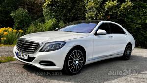 Balts Mercedes-Benz S-Class 2015 Tartu, ar dzinēja tilpumu 3.00 L un nobraukumu 166 tūkst. km par 28500 €, foto  vietnē AUTOMOTO.COM.LV