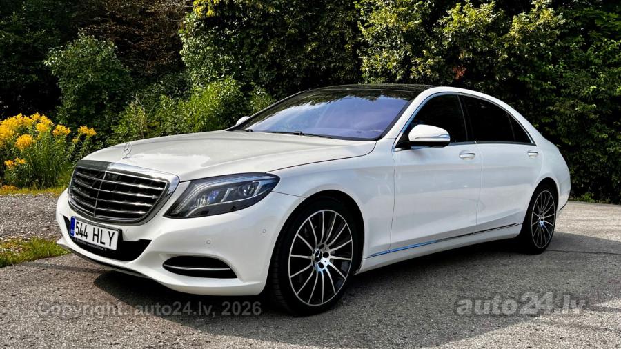 Balts Mercedes-Benz S-Class 2015 Tartu, ar dzinēja tilpumu 3.00 L un nobraukumu 166 tūkst. km par 28500 €, foto 1 vietnē AUTOMOTO.COM.LV