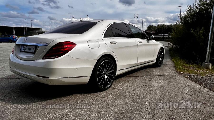 Balts Mercedes-Benz S-Class 2015 Tartu, ar dzinēja tilpumu 3.00 L un nobraukumu 166 tūkst. km par 28500 €, foto 4 vietnē AUTOMOTO.COM.LV