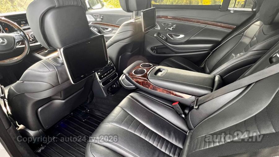 Balts Mercedes-Benz S-Class 2015 Tartu, ar dzinēja tilpumu 3.00 L un nobraukumu 166 tūkst. km par 28500 €, foto 12 vietnē AUTOMOTO.COM.LV