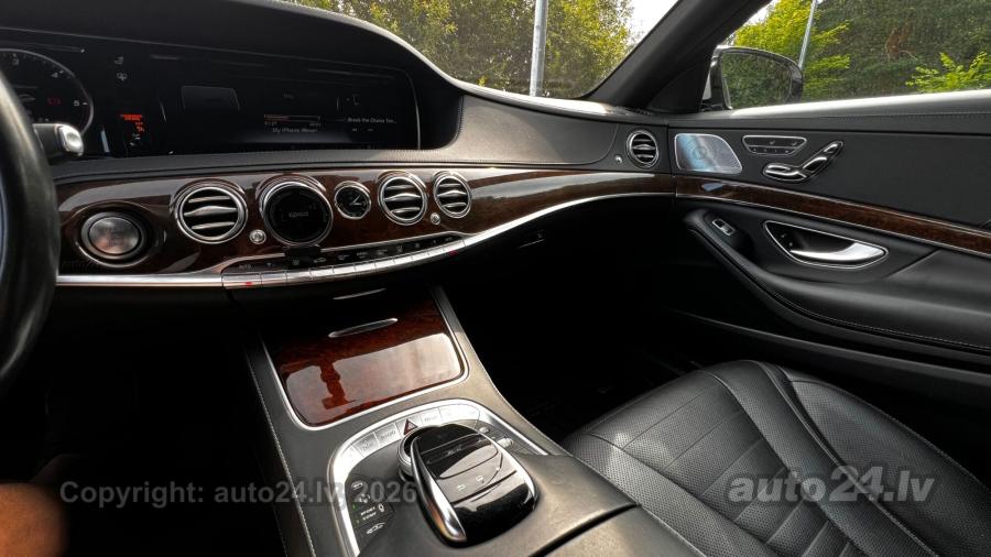 Balts Mercedes-Benz S-Class 2015 Tartu, ar dzinēja tilpumu 3.00 L un nobraukumu 166 tūkst. km par 28500 €, foto 16 vietnē AUTOMOTO.COM.LV