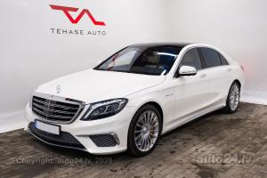 White Mercedes-Benz S-Class 2015 in Tartu, with an engine capacity of 5.50 L and mileage of 106 thousand km for 88000 €, photo 1 on AUTOMOTO.COM.LV