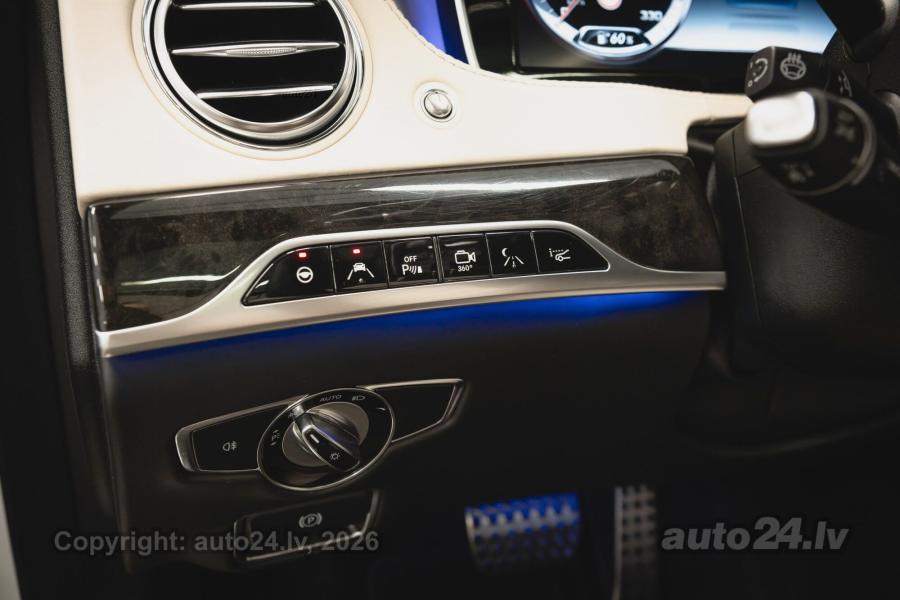 Balts Mercedes-Benz S-Class 2015 Tartu, ar dzinēja tilpumu 5.50 L un nobraukumu 106 tūkst. km par 88000 €, foto 14 vietnē AUTOMOTO.COM.LV