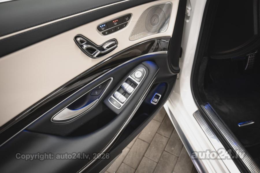 Balts Mercedes-Benz S-Class 2015 Tartu, ar dzinēja tilpumu 5.50 L un nobraukumu 106 tūkst. km par 88000 €, foto 16 vietnē AUTOMOTO.COM.LV