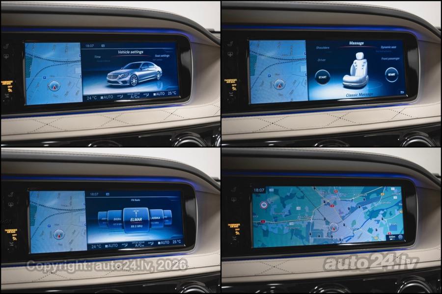 Balts Mercedes-Benz S-Class 2015 Tartu, ar dzinēja tilpumu 5.50 L un nobraukumu 106 tūkst. km par 88000 €, foto 23 vietnē AUTOMOTO.COM.LV