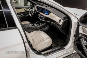 White Mercedes-Benz S-Class 2018 in Parnu, with an engine capacity of 2.90 L and mileage of 183 thousand km for 44900 €, photo 14 on AUTOMOTO.COM.LV