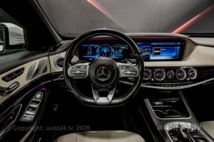White Mercedes-Benz S-Class 2018 in Parnu, with an engine capacity of 2.90 L and mileage of 183 thousand km for 44900 €, photo 16 on AUTOMOTO.COM.LV