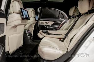 White Mercedes-Benz S-Class 2018 in Parnu, with an engine capacity of 2.90 L and mileage of 183 thousand km for 44900 €, photo 18 on AUTOMOTO.COM.LV