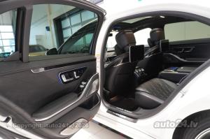 White Mercedes-Benz S-Class 2022 in Tallinn, with an engine capacity of 3.00 L and mileage of 61 thousand km for 92000 €, photo 10 on AUTOMOTO.COM.LV