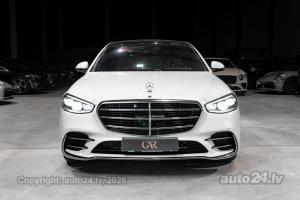 Balts Mercedes-Benz S-Class 2023 Rīga, ar dzinēja tilpumu 4.00 L un nobraukumu 68 tūkst. km par 125840 €, foto 2 vietnē AUTOMOTO.COM.LV