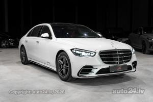 Balts Mercedes-Benz S-Class 2023 Rīga, ar dzinēja tilpumu 4.00 L un nobraukumu 68 tūkst. km par 125840 €, foto 3 vietnē AUTOMOTO.COM.LV