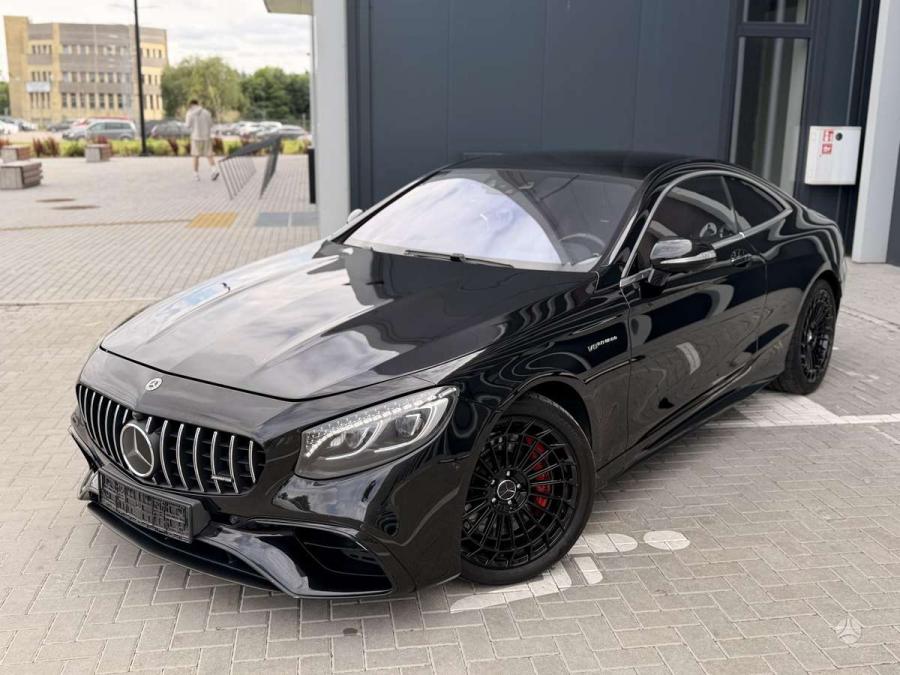 Черный Мерседес S63 AMG 2014 в Клайпеда, объемом двигателя 5.46 л и пробегом 151 тыс. км за 40000 €, фото 4 на AUTOMOTO.COM.LV