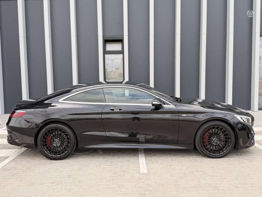 Черный Мерседес S63 AMG 2014 в Клайпеда, объемом двигателя 5.46 л и пробегом 151 тыс. км за 40000 €, фото 7 на AUTOMOTO.COM.LV