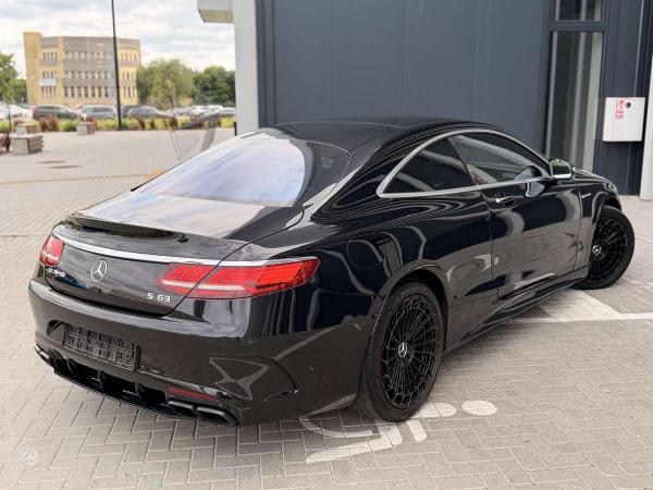 Melns Mercedes-Benz S63 AMG 2014 Klaipėda, ar dzinēja tilpumu 5.46 L un nobraukumu 151 tūkst. km par 40000 €, foto 8 vietnē AUTOMOTO.COM.LV