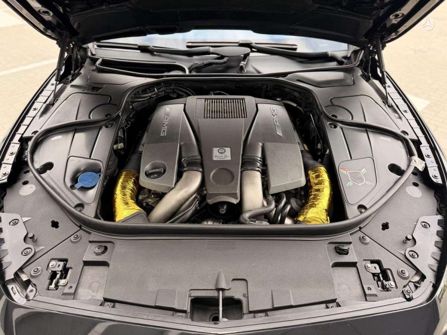 Черный Мерседес S63 AMG 2014 в Клайпеда, объемом двигателя 5.46 л и пробегом 151 тыс. км за 40000 €, фото 18 на AUTOMOTO.COM.LV