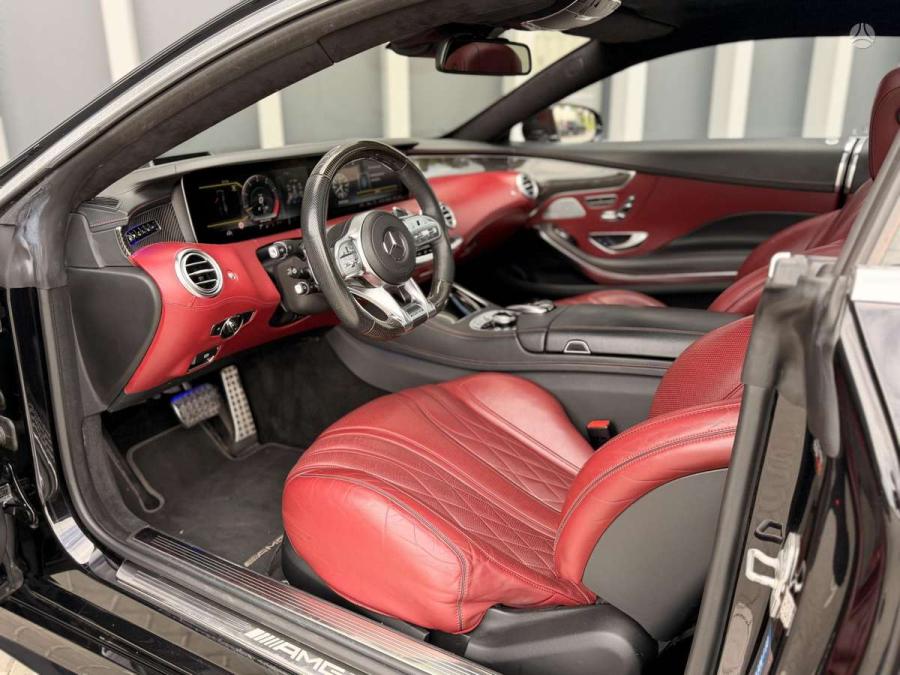 Черный Мерседес S63 AMG 2014 в Клайпеда, объемом двигателя 5.46 л и пробегом 151 тыс. км за 40000 €, фото 19 на AUTOMOTO.COM.LV