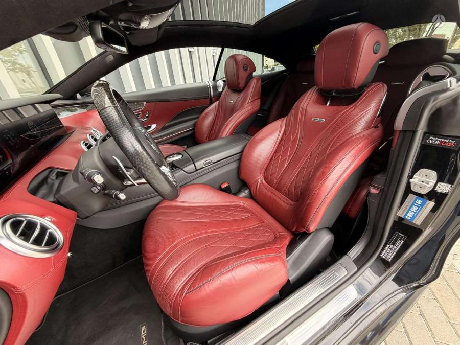 Черный Мерседес S63 AMG 2014 в Клайпеда, объемом двигателя 5.46 л и пробегом 151 тыс. км за 40000 €, фото 20 на AUTOMOTO.COM.LV