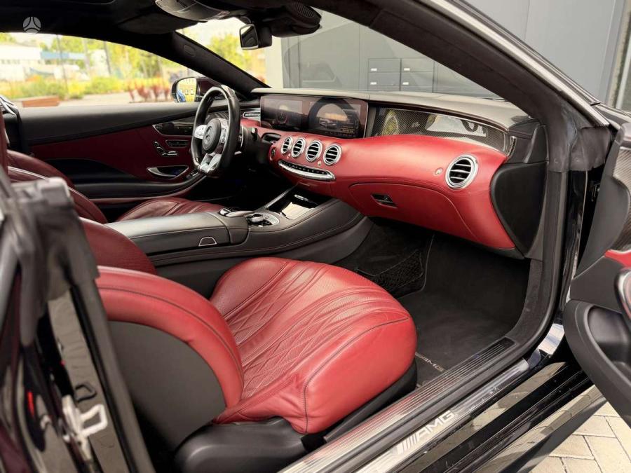Черный Мерседес S63 AMG 2014 в Клайпеда, объемом двигателя 5.46 л и пробегом 151 тыс. км за 40000 €, фото 25 на AUTOMOTO.COM.LV