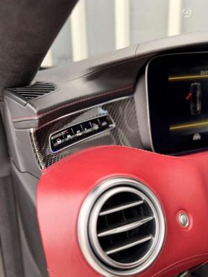Черный Мерседес S63 AMG 2014 в Клайпеда, объемом двигателя 5.46 л и пробегом 151 тыс. км за 40000 €, фото 28 на AUTOMOTO.COM.LV
