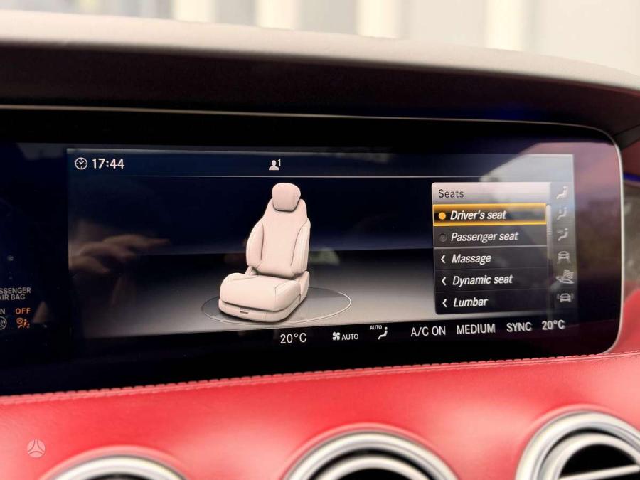 Черный Мерседес S63 AMG 2014 в Клайпеда, объемом двигателя 5.46 л и пробегом 151 тыс. км за 40000 €, фото 36 на AUTOMOTO.COM.LV