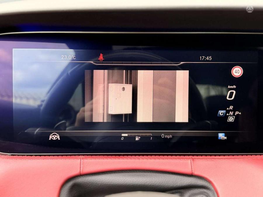 Черный Мерседес S63 AMG 2014 в Клайпеда, объемом двигателя 5.46 л и пробегом 151 тыс. км за 40000 €, фото 40 на AUTOMOTO.COM.LV