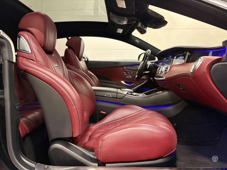 Черный Мерседес S63 AMG 2015 в Вильнюс, объемом двигателя 5.46 л и пробегом 98 тыс. км за 54990 €, фото 19 на AUTOMOTO.COM.LV