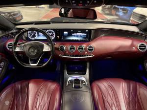 Melns Mercedes-Benz S63 AMG 2015 Viļņa, ar dzinēja tilpumu 5.46 L un nobraukumu 98 tūkst. km par 53990 €, foto 21 vietnē AUTOMOTO.COM.LV
