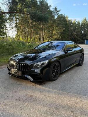 Черный Мерседес S63 AMG 2016 в Укмерге, объемом двигателя 5.46 л и пробегом 155 тыс. км за 49500 €, фото  на AUTOMOTO.COM.LV