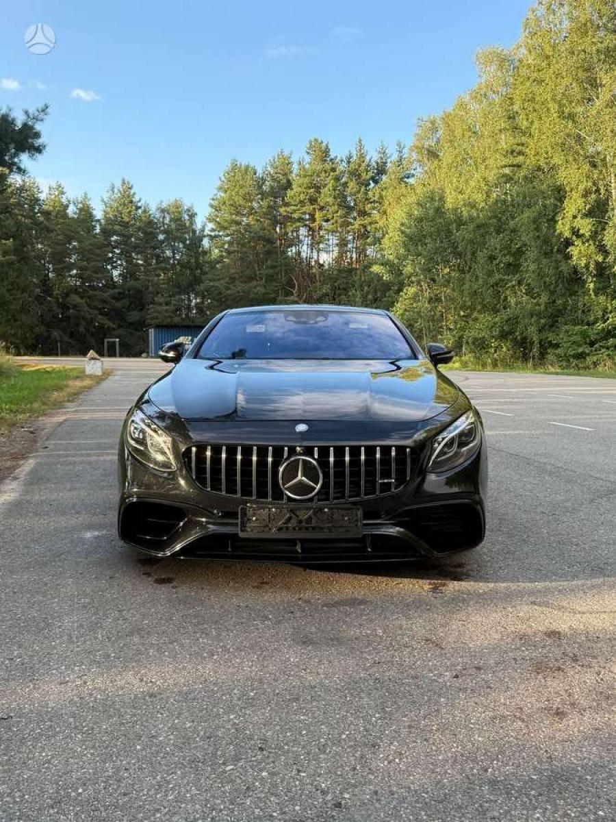 Черный Мерседес S63 AMG 2016 в Укмерге, объемом двигателя 5.46 л и пробегом 155 тыс. км за 49500 €, фото 3 на AUTOMOTO.COM.LV