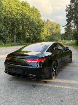 Черный Мерседес S63 AMG 2016 в Укмерге, объемом двигателя 5.46 л и пробегом 155 тыс. км за 49500 €, фото 7 на AUTOMOTO.COM.LV