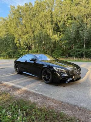 Черный Мерседес S63 AMG 2016 в Укмерге, объемом двигателя 5.46 л и пробегом 155 тыс. км за 49500 €, фото 9 на AUTOMOTO.COM.LV