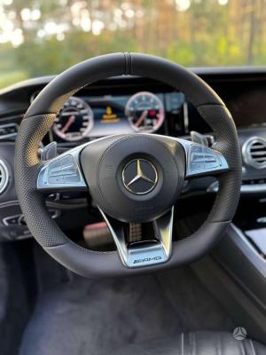 Черный Мерседес S63 AMG 2016 в Укмерге, объемом двигателя 5.46 л и пробегом 155 тыс. км за 49500 €, фото 13 на AUTOMOTO.COM.LV