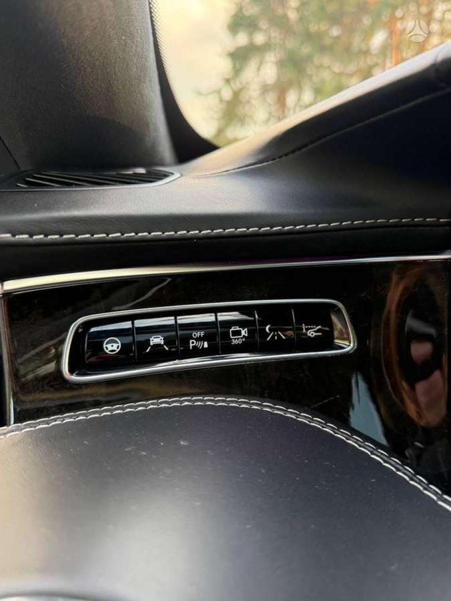 Черный Мерседес S63 AMG 2016 в Укмерге, объемом двигателя 5.46 л и пробегом 155 тыс. км за 49500 €, фото 14 на AUTOMOTO.COM.LV