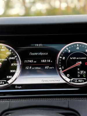 Черный Мерседес S63 AMG 2016 в Укмерге, объемом двигателя 5.46 л и пробегом 155 тыс. км за 49500 €, фото 17 на AUTOMOTO.COM.LV